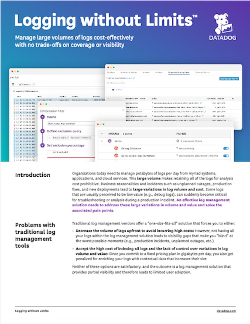 Generate Metrics From Your Logs to View Historical Trends and Track ...