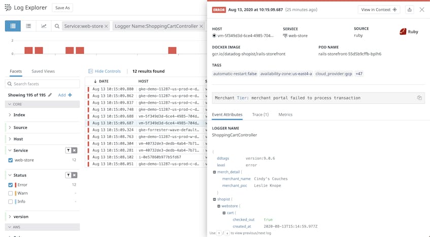 Add More Context to Your Logs With Reference Tables | Datadog