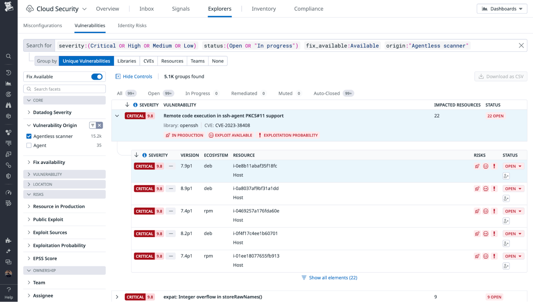 Detect Vulnerabilities In Minutes With Agentless Scanning For Cloud