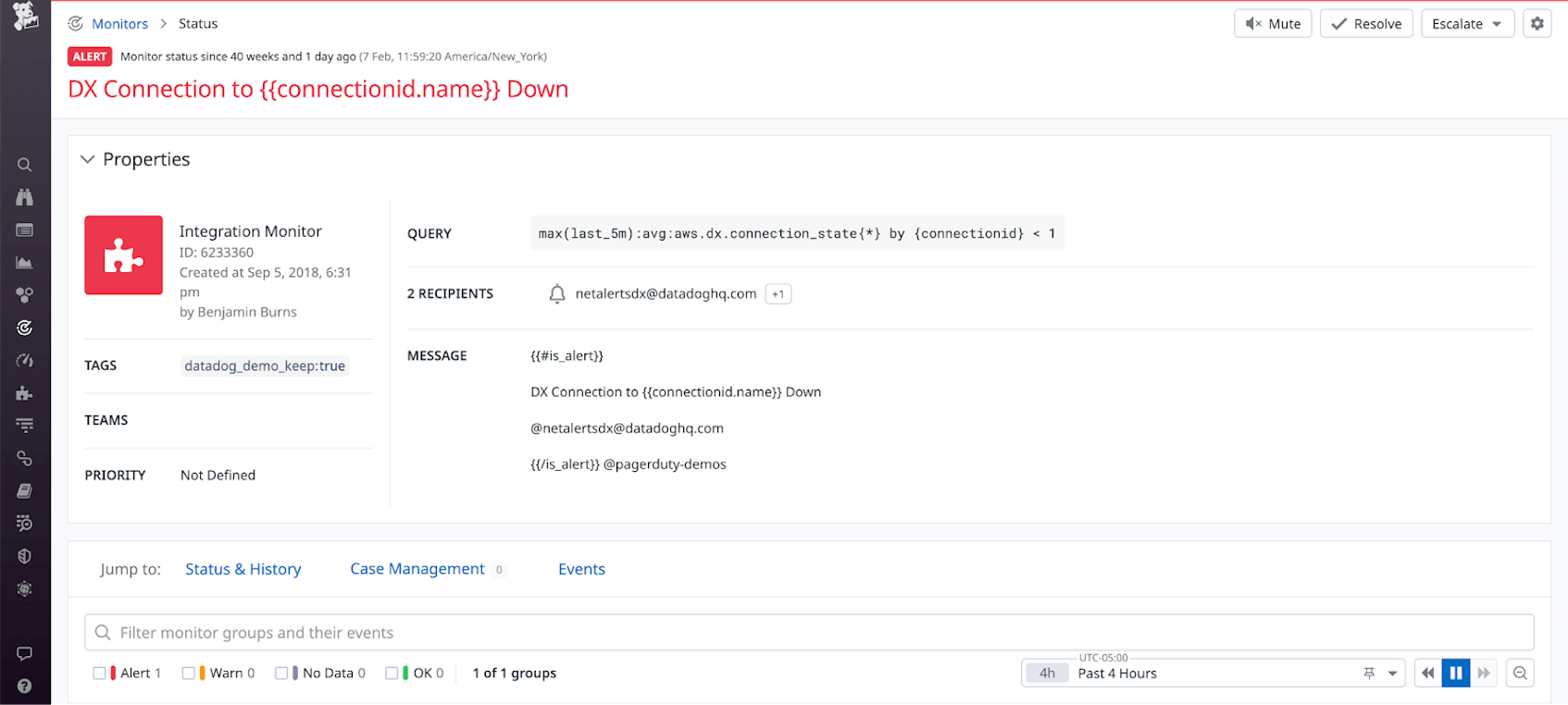 Track and Alert on Amazon CloudWatch Network Monitor Metrics With ...