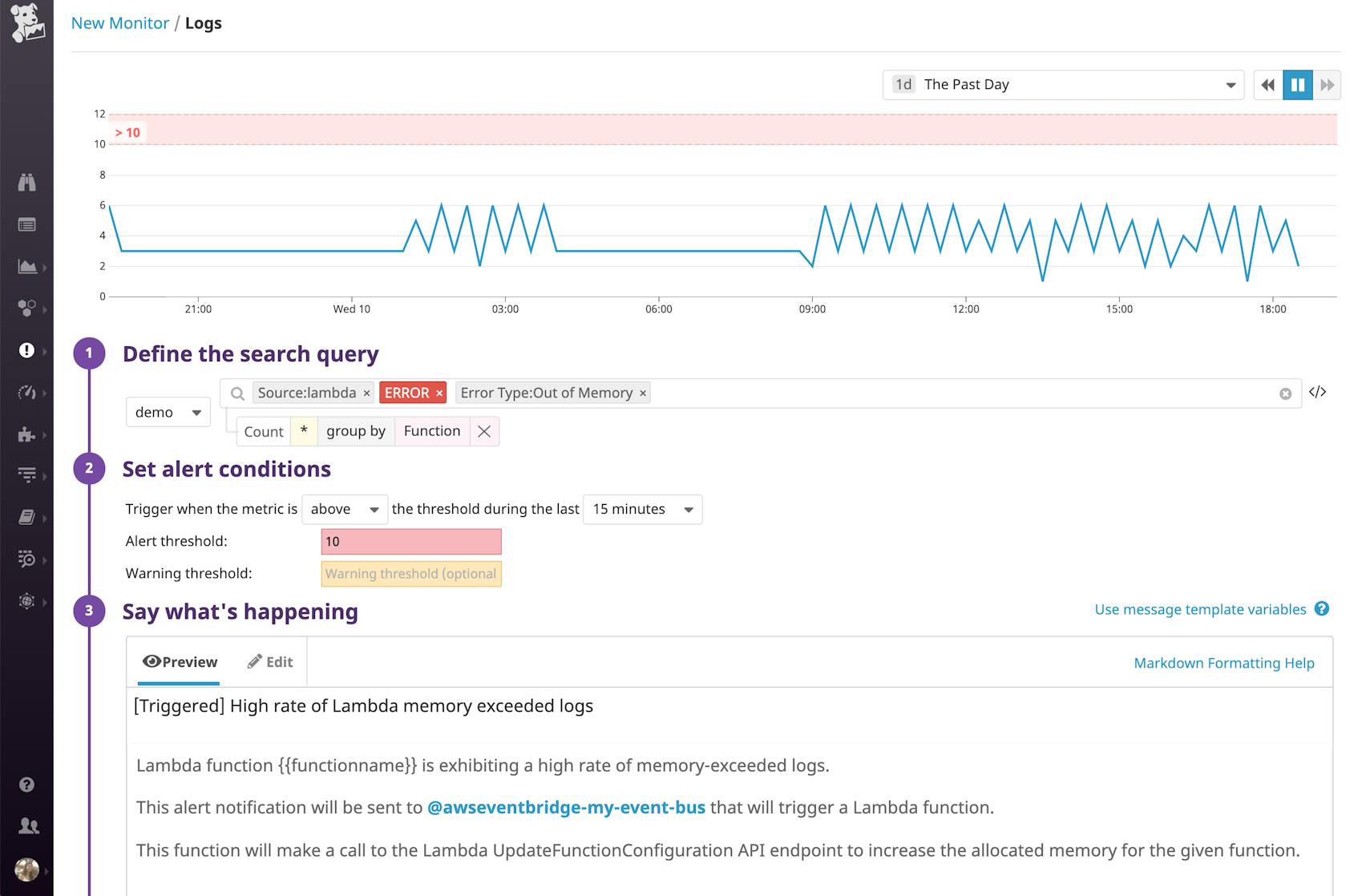 Automate Workflows With Datadog's Amazon EventBridge Integration | Datadog