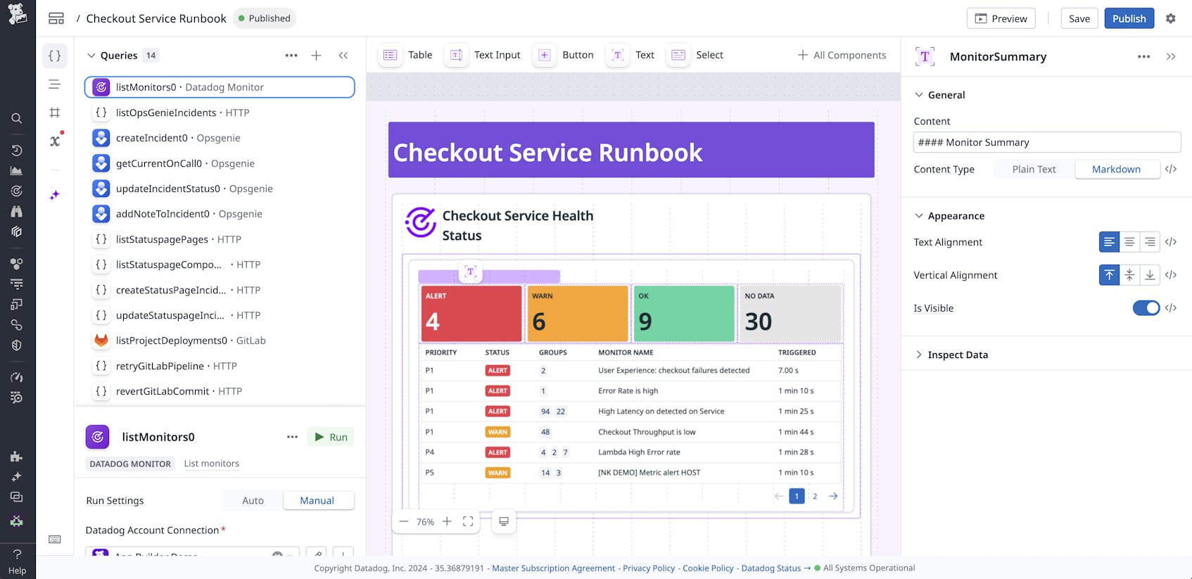 Remediate Faster With Apps Built Using Datadog App Builder | Datadog