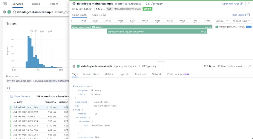 Monitor Containerized ASP.NET Core Applications With Datadog APM | Datadog