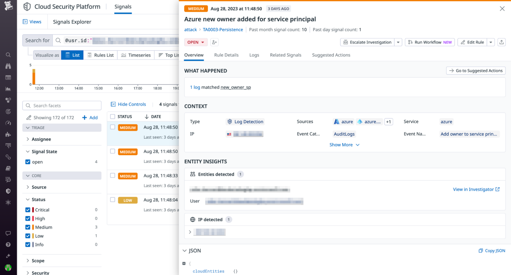 Visualize Activity in Your Azure Environment With Datadog Cloud SIEM ...