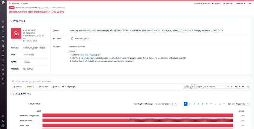 React Quickly to Cost Overruns With Cost Monitors for Datadog Cloud ...