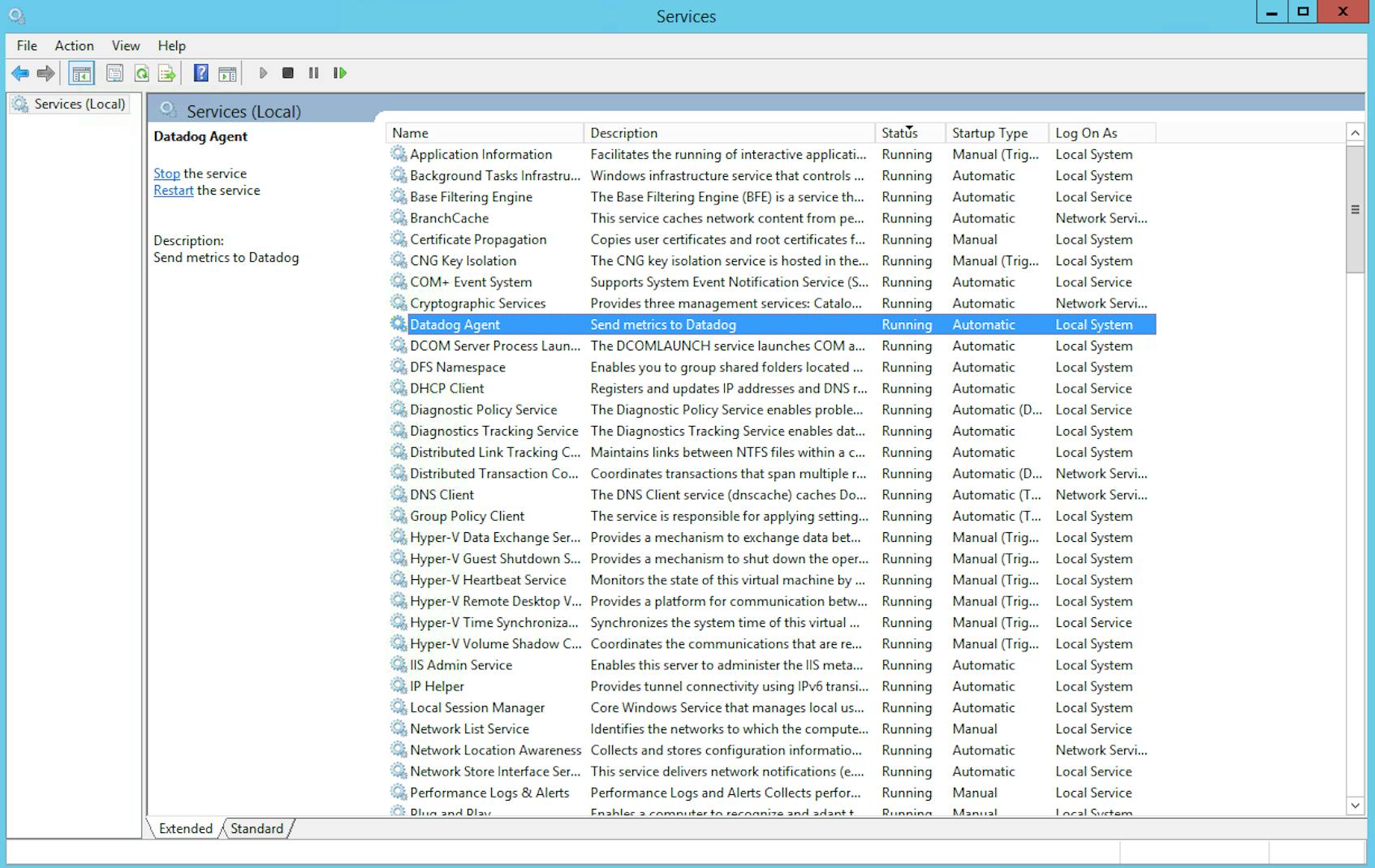How to Collect Windows Server 2012 Metrics | Datadog