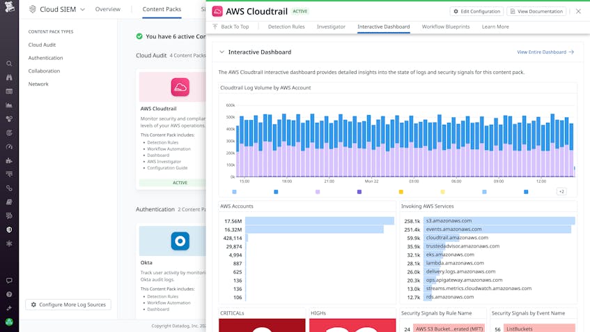 Easily Ingest and Monitor Security Logs With Cloud SIEM Content Packs ...