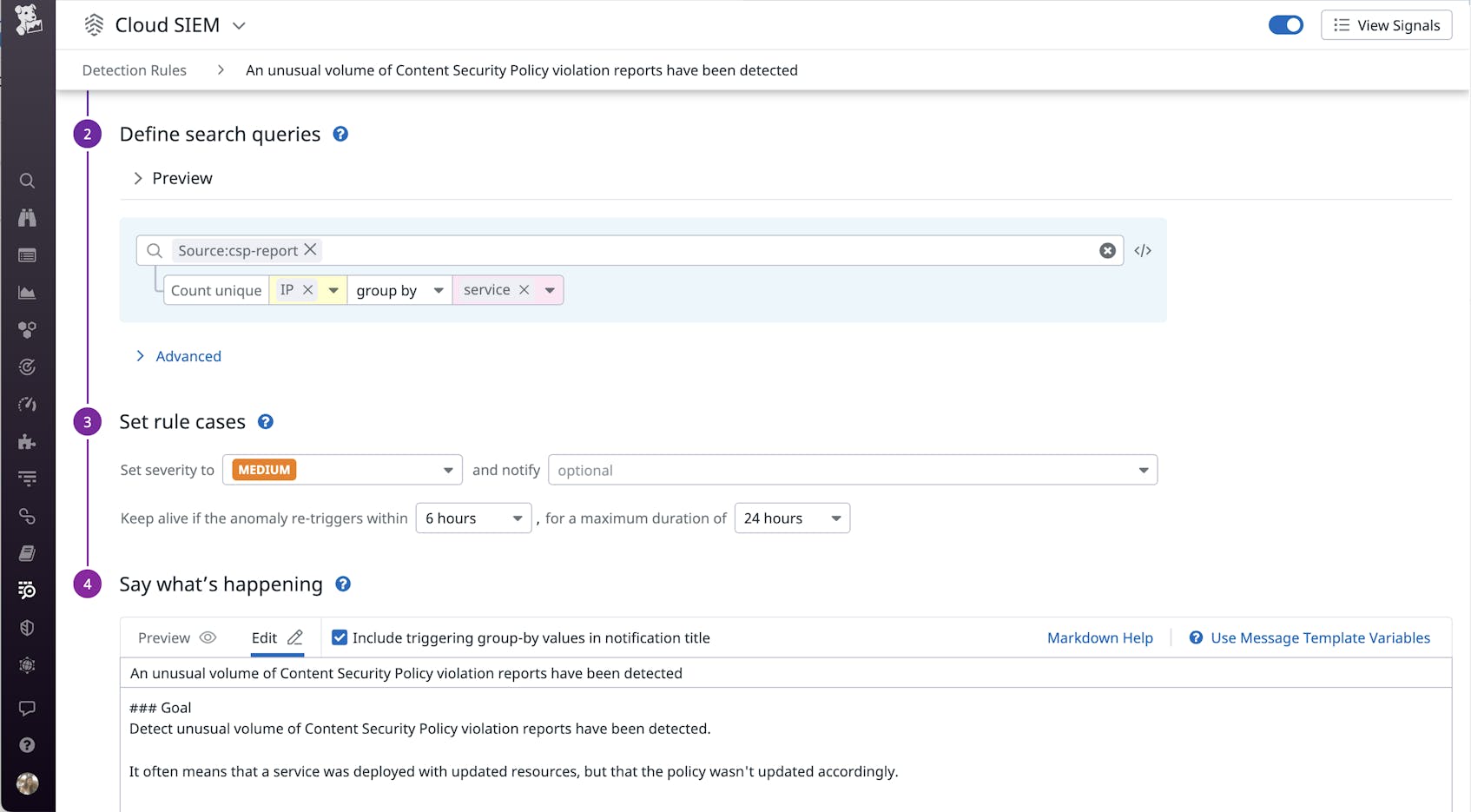 Monitor Content Security Policy Violations With Datadog | Datadog