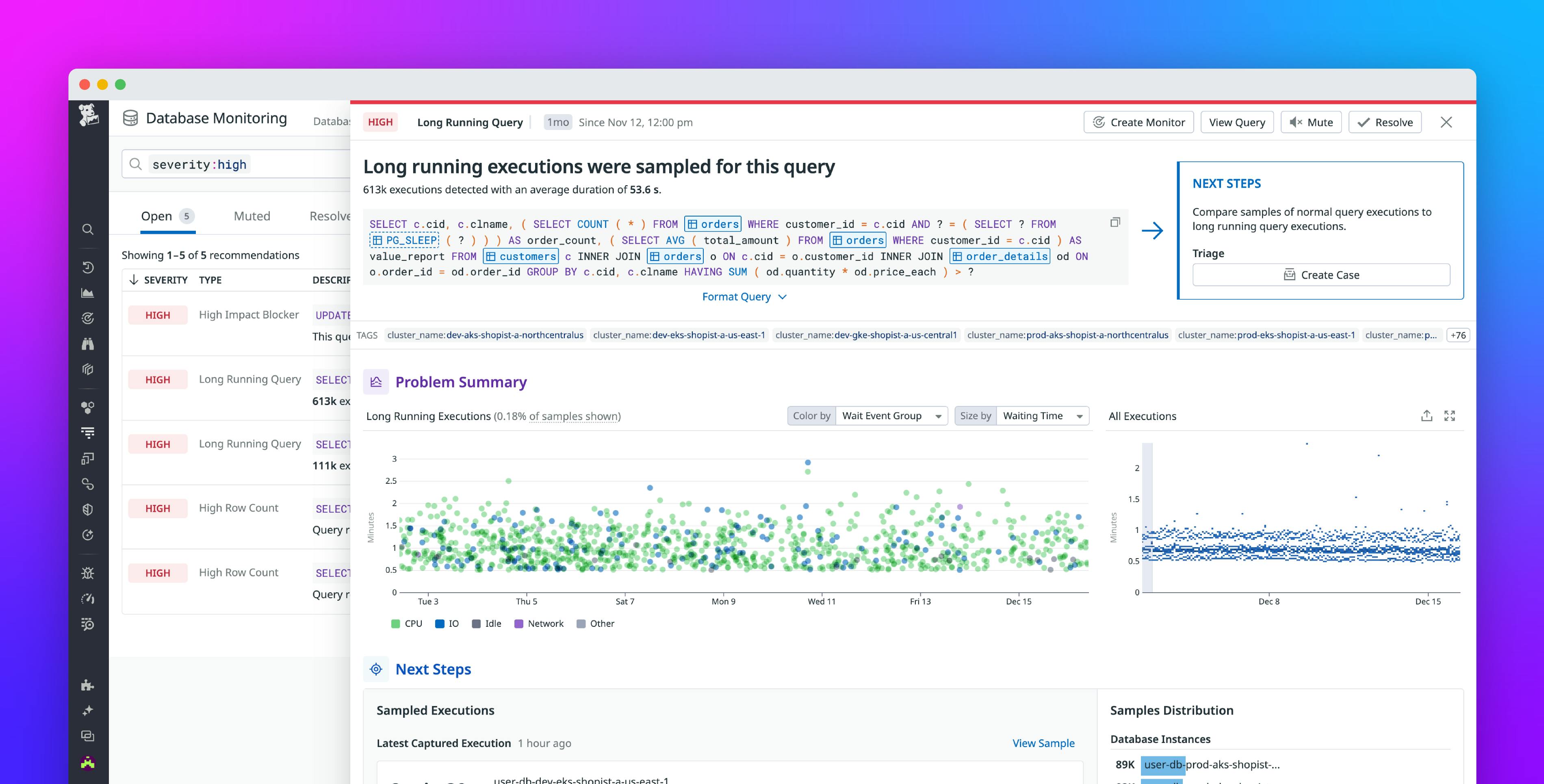 Improve Database Host And Query Performance With Database Monitoring