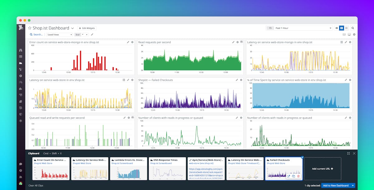 Explore Your Data Effortlessly With the Datadog Clipboard | Datadog