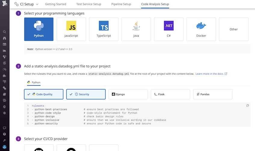 Ship High-Quality, Secure Code Faster With Datadog Code Analysis | Datadog