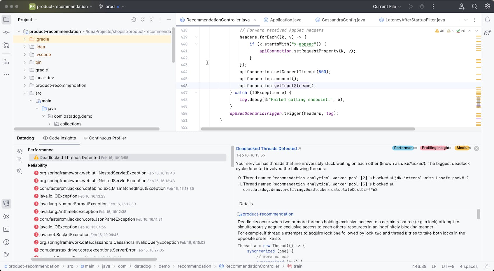 Reduce Context Switching While Troubleshooting With Datadog's IDE Plugins | Datadog