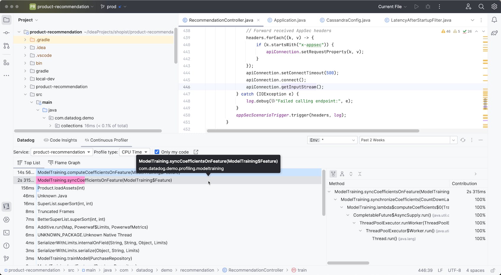 Reduce Context Switching While Troubleshooting With Datadog's IDE Plugins | Datadog