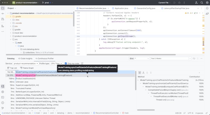 Reduce Context Switching While Troubleshooting With Datadog's IDE Plugins | Datadog