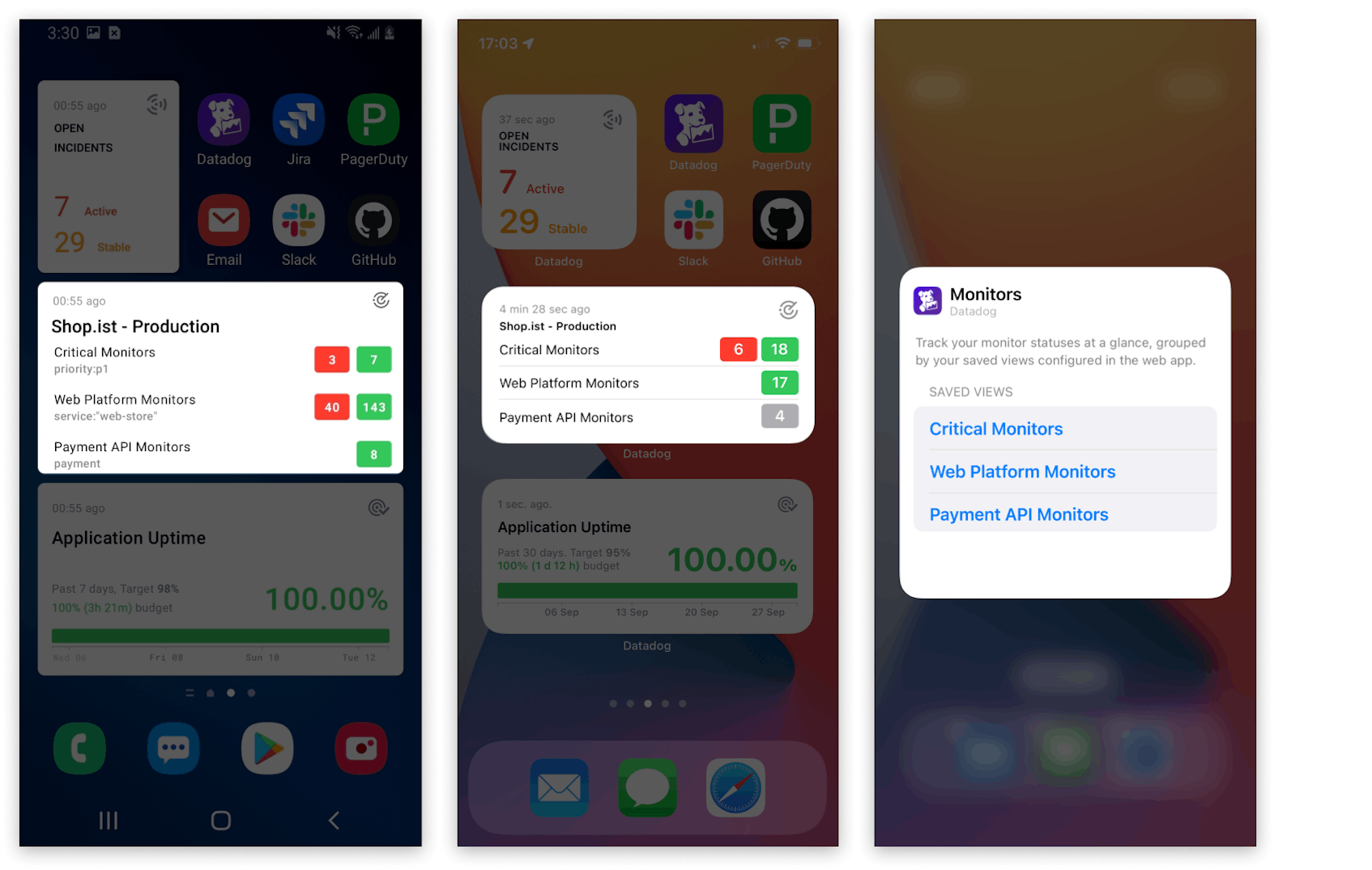 Improve Your On-Call Experience With Datadog Mobile Dashboard Widgets | Datadog