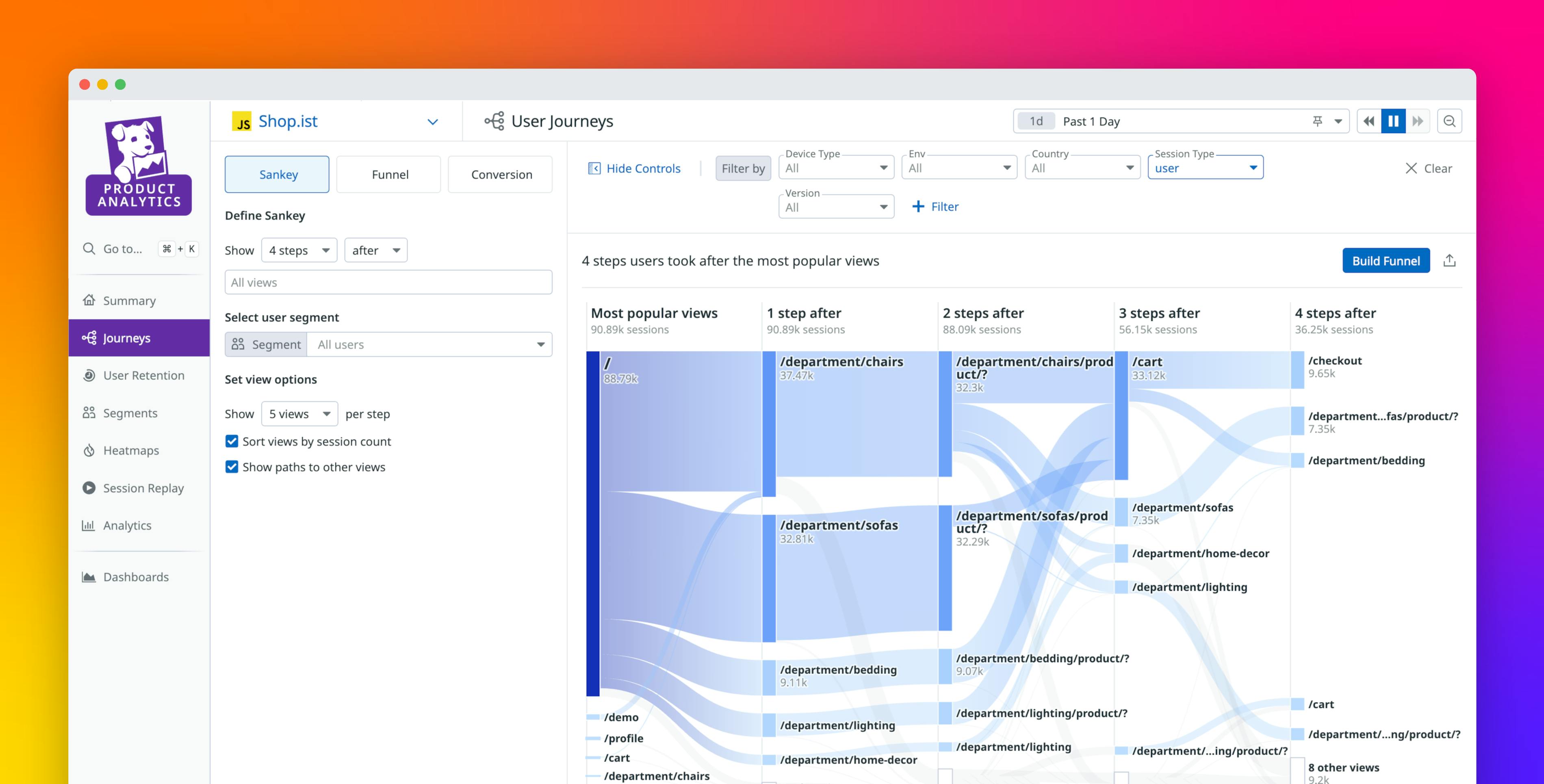 Make Data-Driven Design Decisions With Product Analytics | Datadog