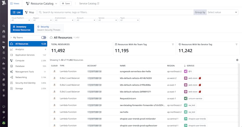 Govern Your Infrastructure Resources With the Datadog Resource Catalog ...