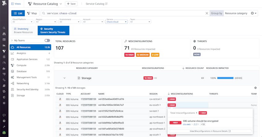 Govern Your Infrastructure Resources With the Datadog Resource Catalog | Datadog