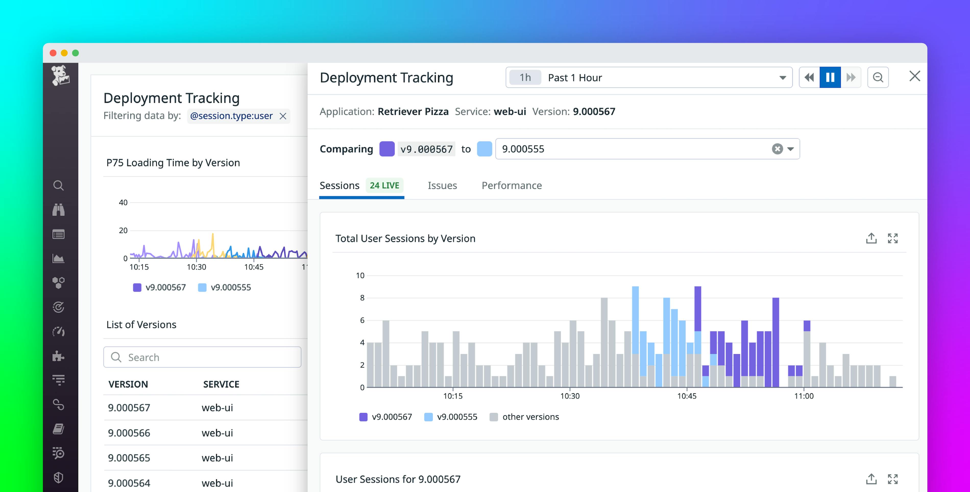 Troubleshoot faulty frontend deployments with Deployment Tracking in RUM | Datadog