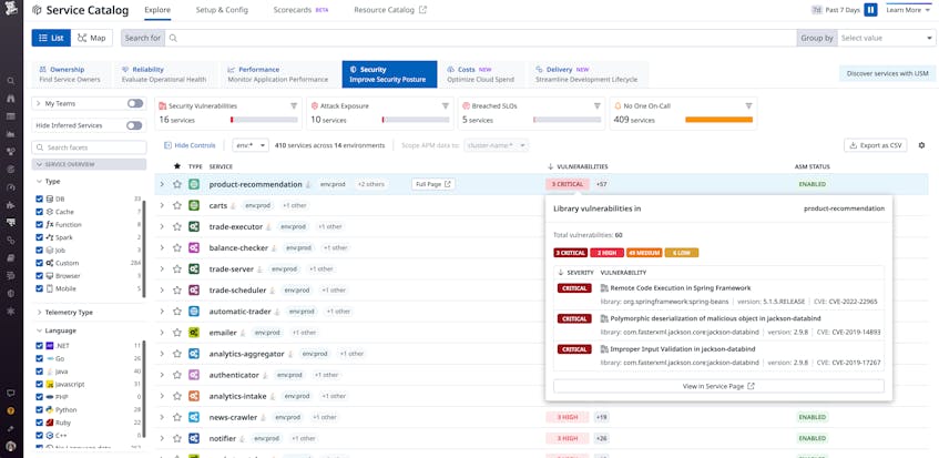 Mitigate Vulnerabilities From Third-Party Libraries With Datadog ...