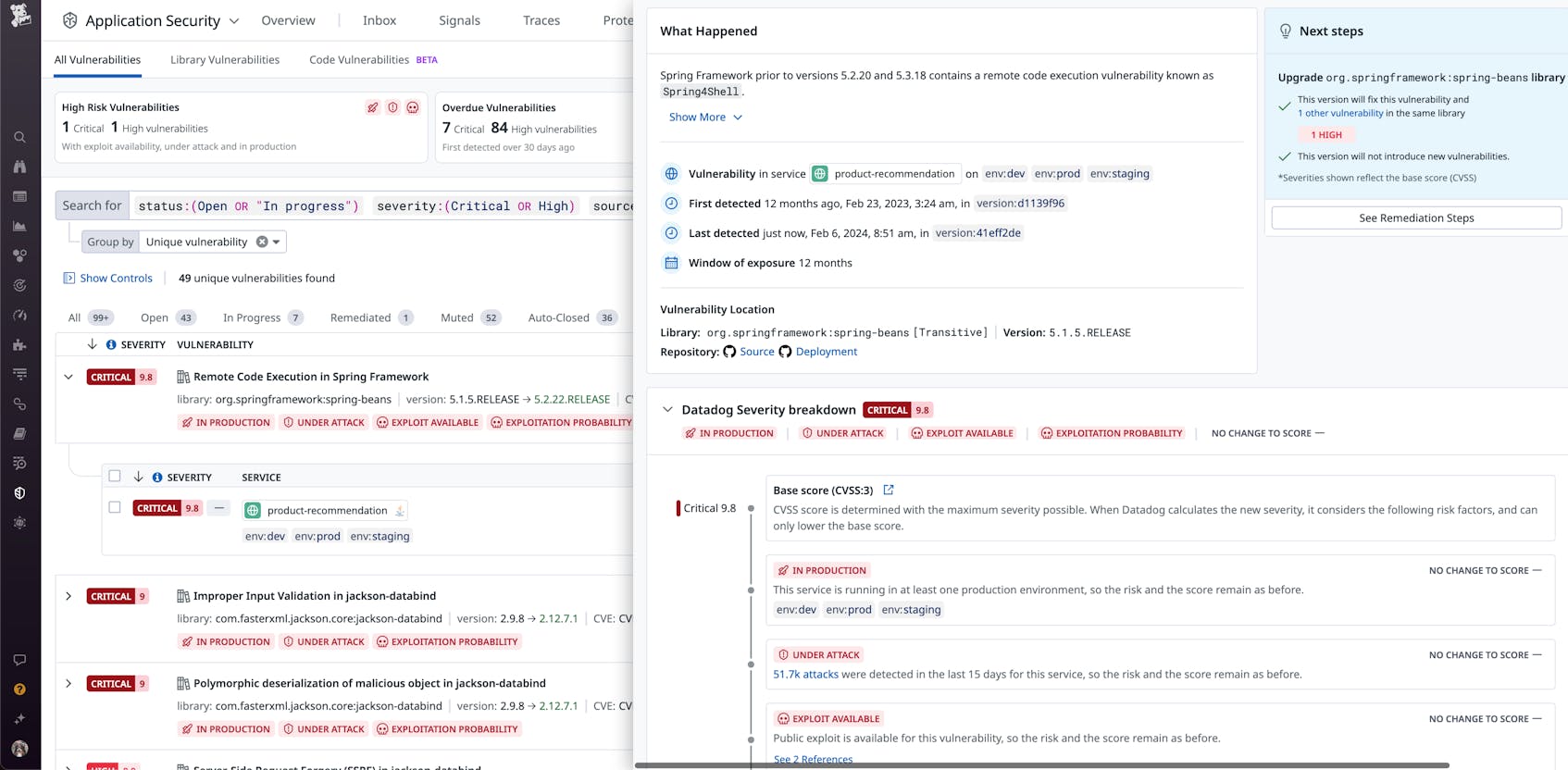 Mitigate Vulnerabilities From Third-Party Libraries With Datadog Software Composition Analysis ...