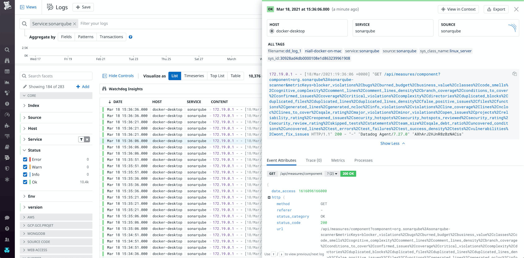 Monitor Code Quality in Datadog With SonarQube | Datadog