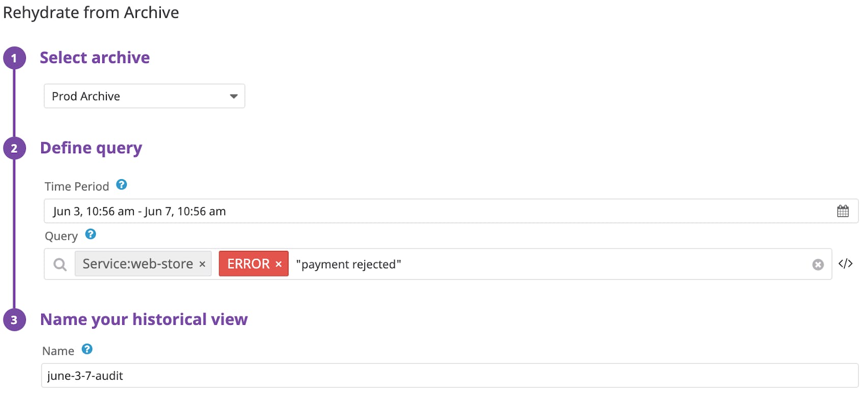 Efficiently Retrieve Old Logs With Datadog's Log Rehydration™ | Datadog