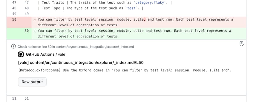 How We Use Vale to Improve Our Documentation Editing Process | Datadog