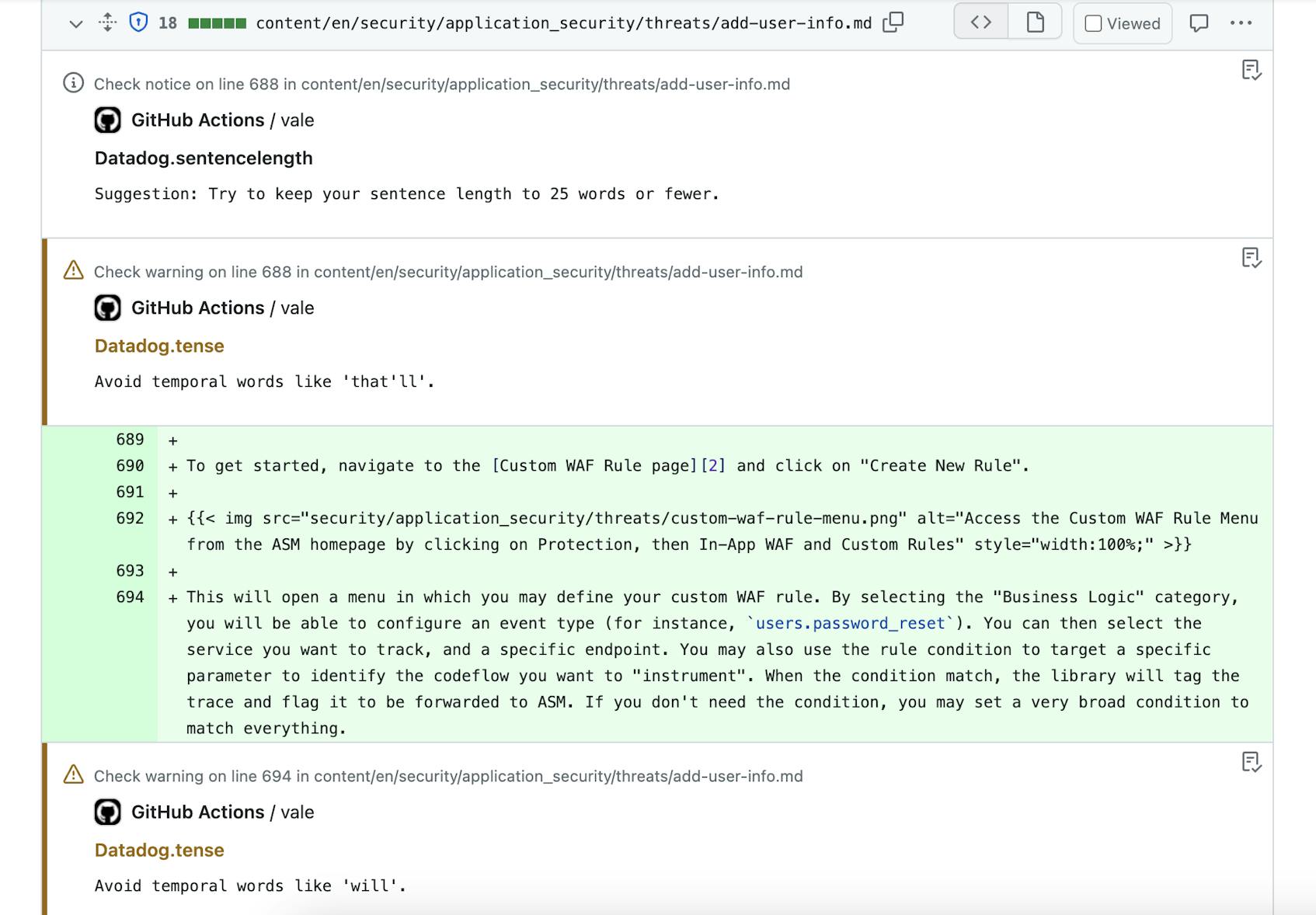 How We Use Vale to Improve Our Documentation Editing Process | Datadog