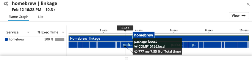 Using Datadog APM to Improve the Performance of Homebrew | Datadog