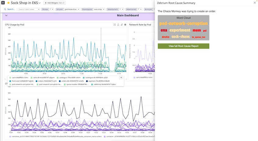 Find the Root Cause Faster With Datadog and Zebrium | Datadog
