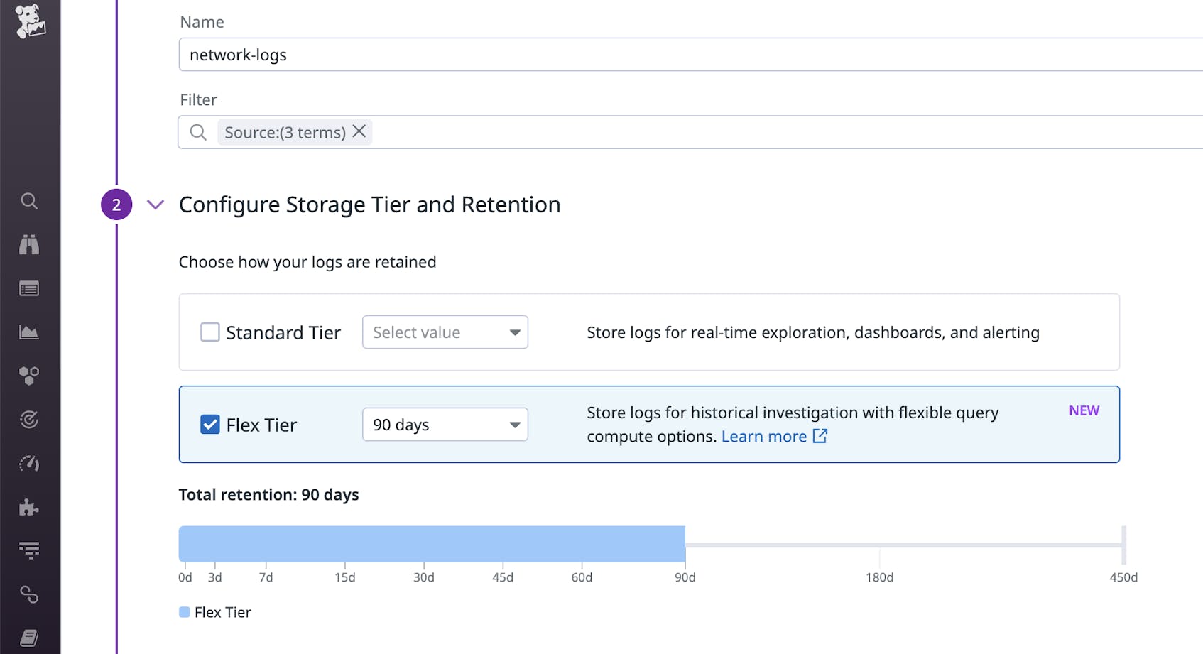 Store and Analyze High-Volume Logs Efficiently With Flex Logs | Datadog