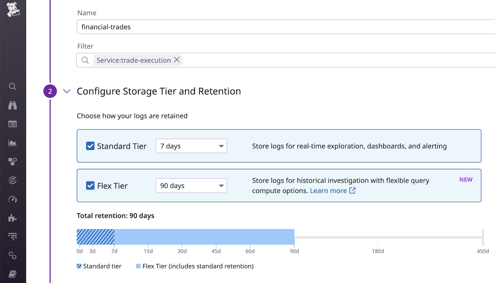 Store and Analyze High-Volume Logs Efficiently With Flex Logs | Datadog