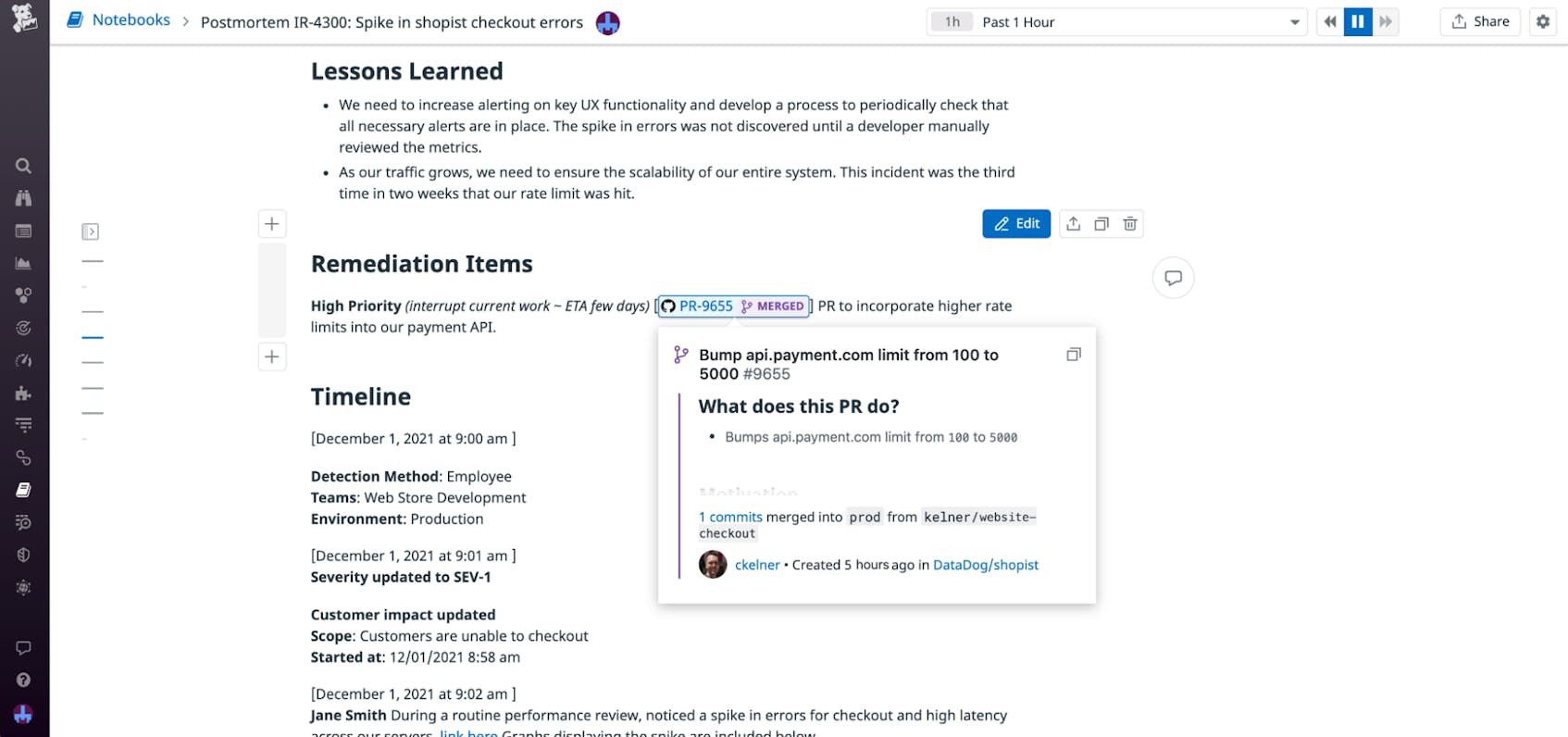 Use Datadog's GitHub and Source Code Integrations to Streamline Troubleshooting | Datadog
