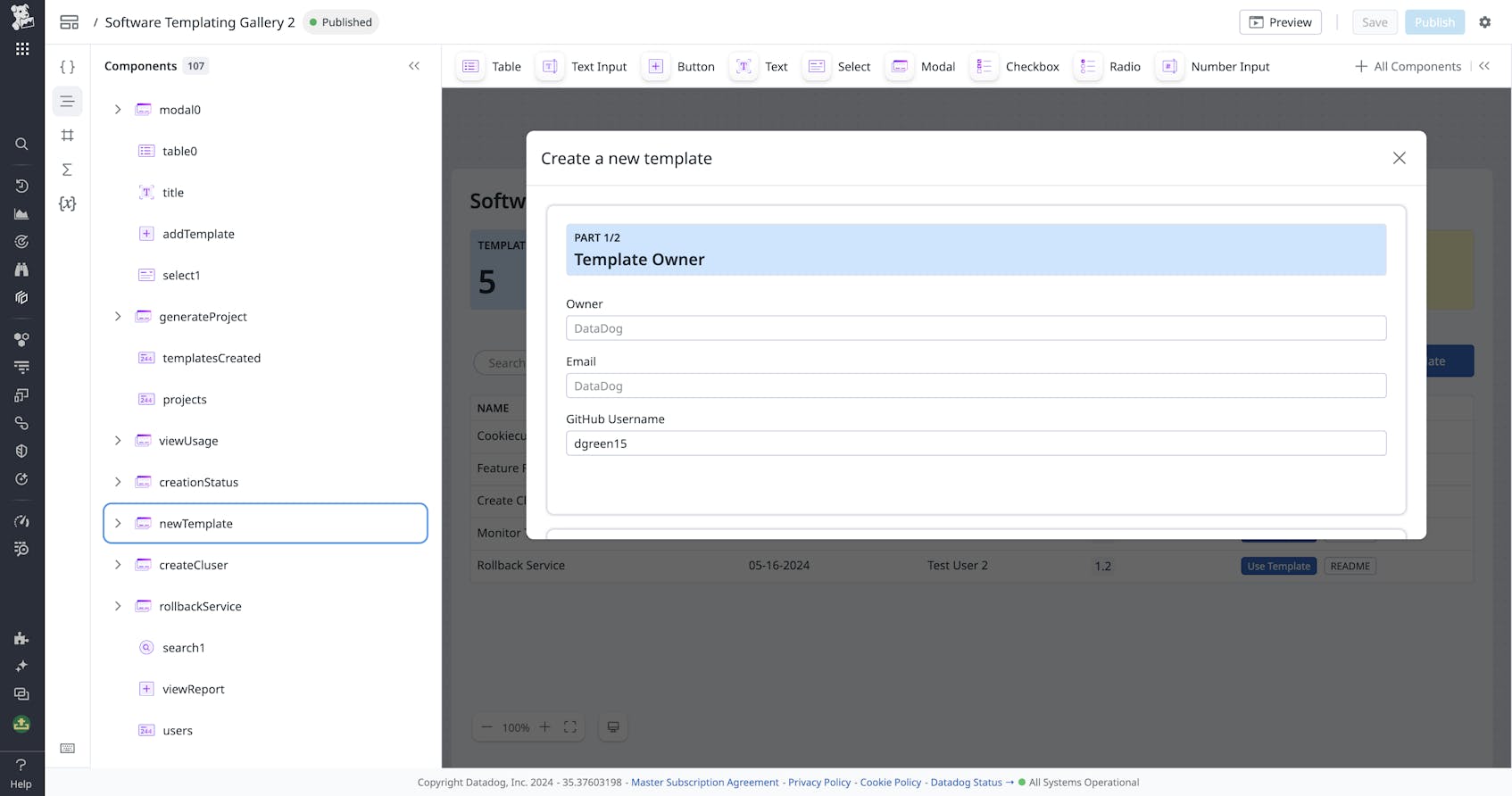 Create Golden Paths for Your Development Teams With Datadog App Builder ...