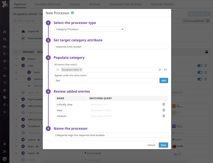 How to Categorize Logs for More Effective Monitoring | Datadog