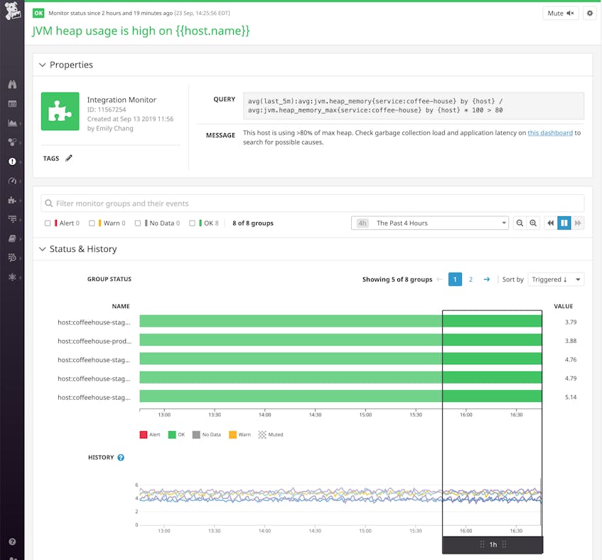 Monitor Java Memory Management With Runtime Metrics Apm And Logs