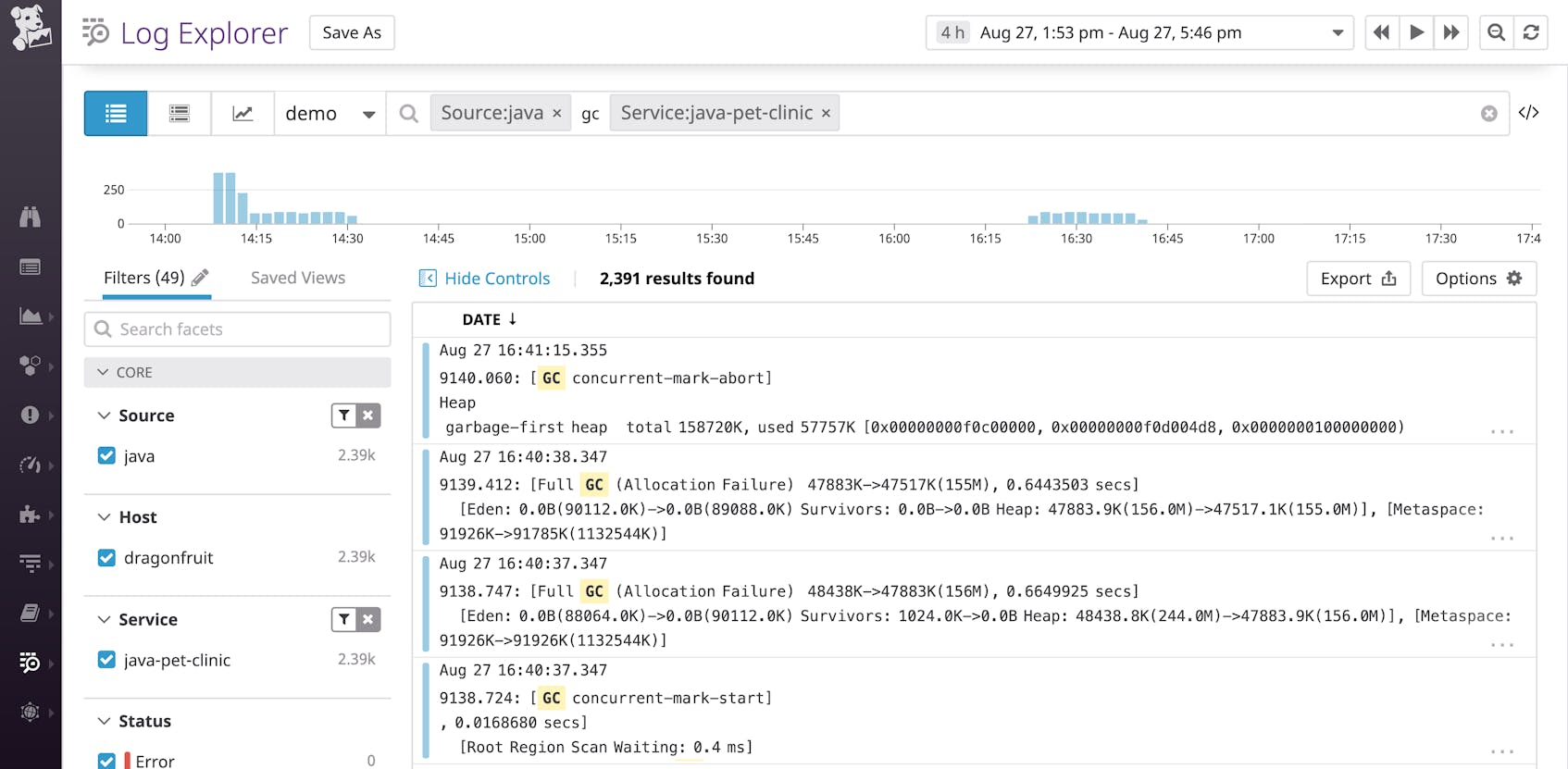 Monitor Java Memory Management With Runtime Metrics, APM, and Logs ...