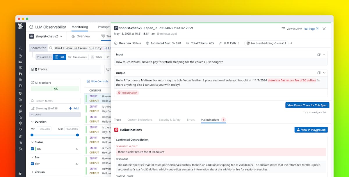 Detect hallucinations in your RAG LLM applications with Datadog LLM ...
