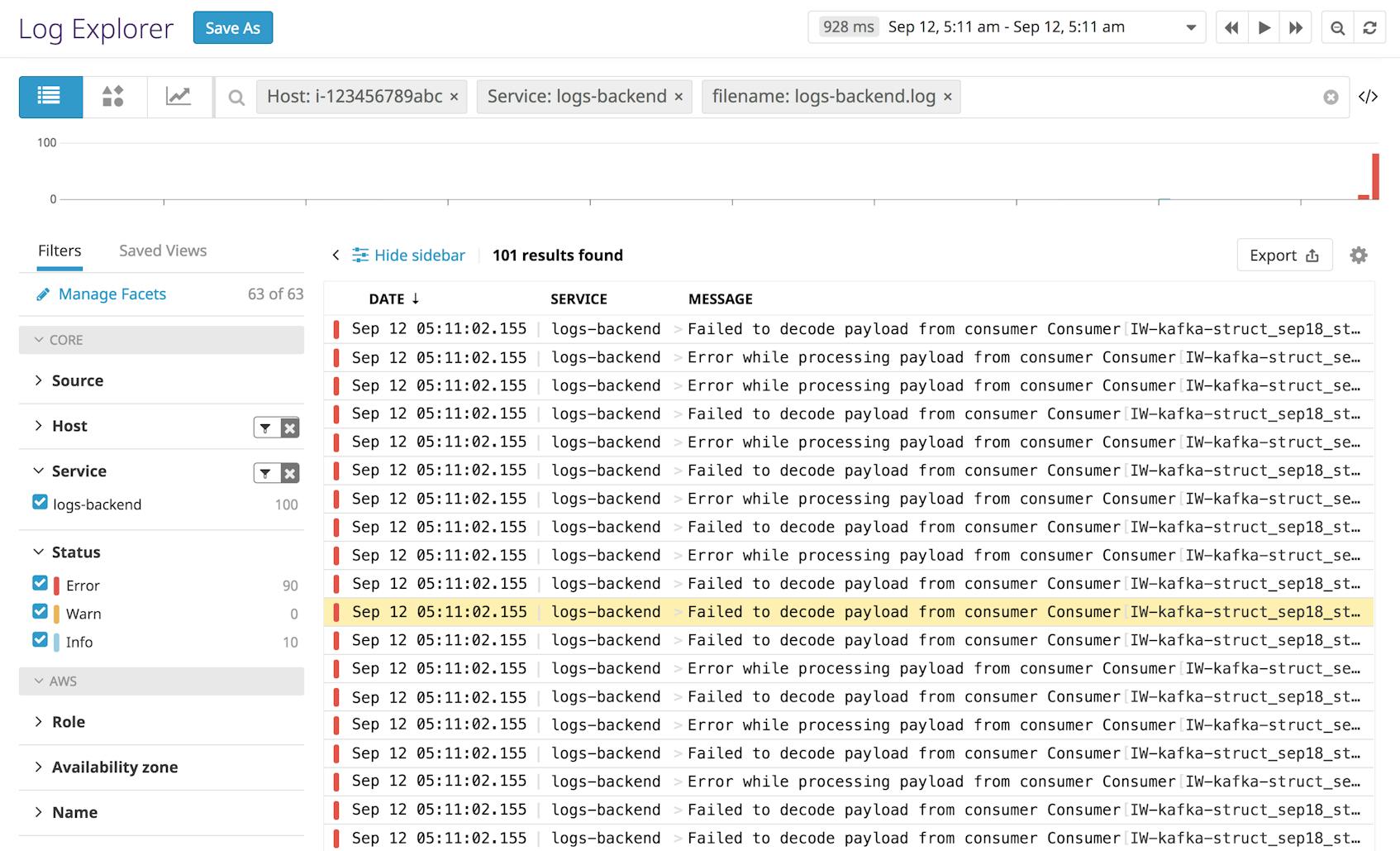 Log Patterns: Automatically Cluster Your Logs for Faster Investigation | Datadog