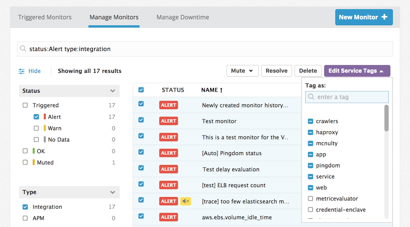 New in Datadog: Search, Filter, and Find Your Monitors Faster | Datadog