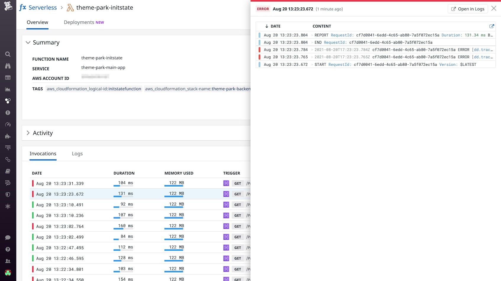 Best Practices for Collecting and Managing Serverless Logs With Datadog | Datadog