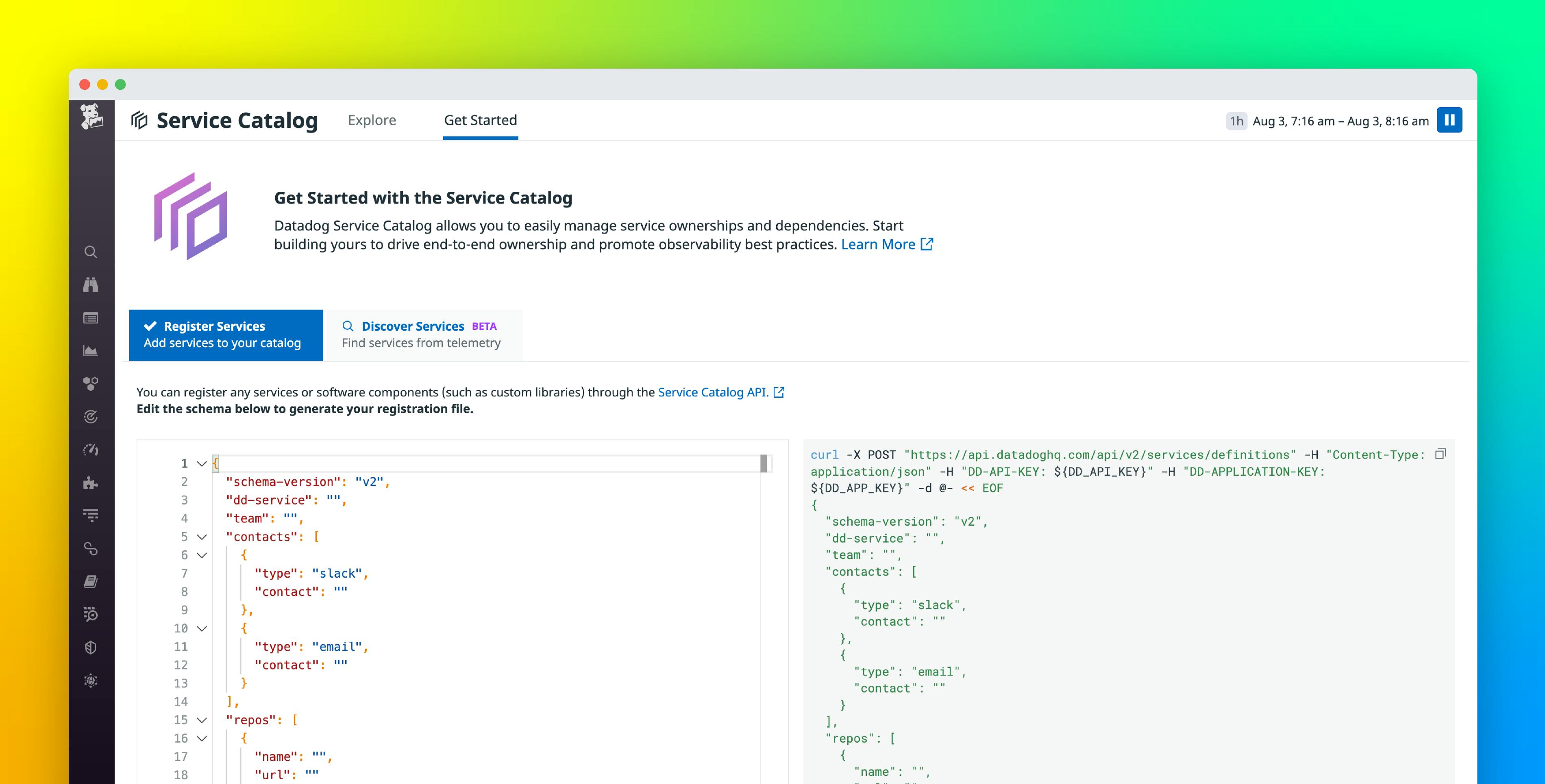 Service Catalog | Datadog