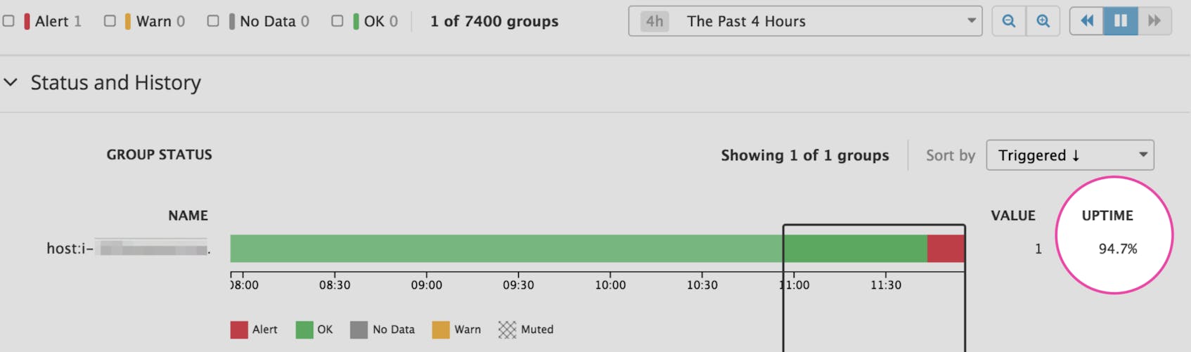 New Monitor Status Page: From Alert to Investigation in One Click | Datadog