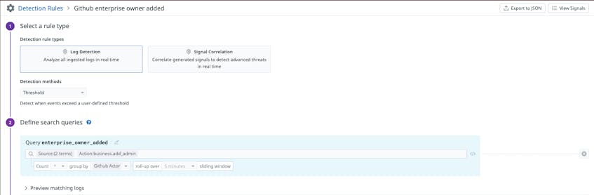 Monitor GitHub With Datadog Cloud SIEM | Datadog