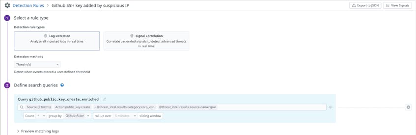 Monitor GitHub With Datadog Cloud SIEM | Datadog