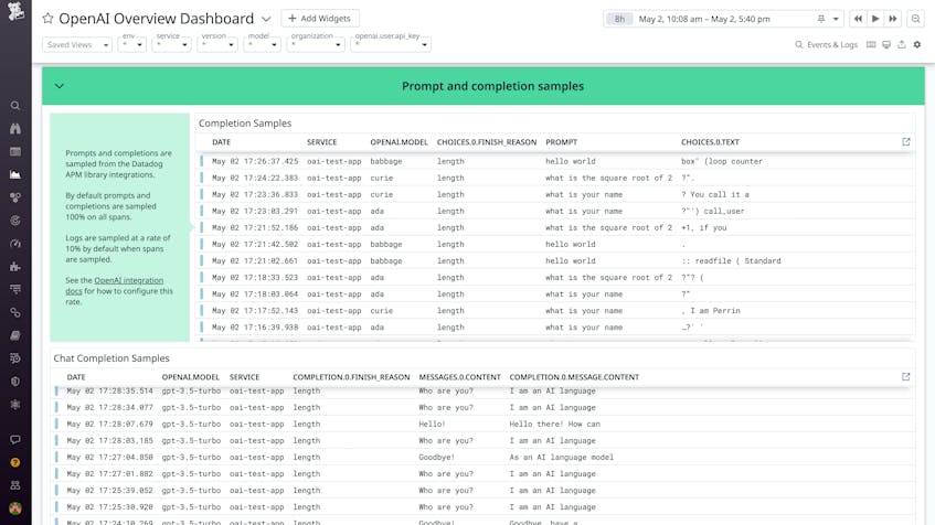 Monitor Your OpenAI Usage With Datadog | Datadog Monitor Your OpenAI Usage With Datadog | Datadog