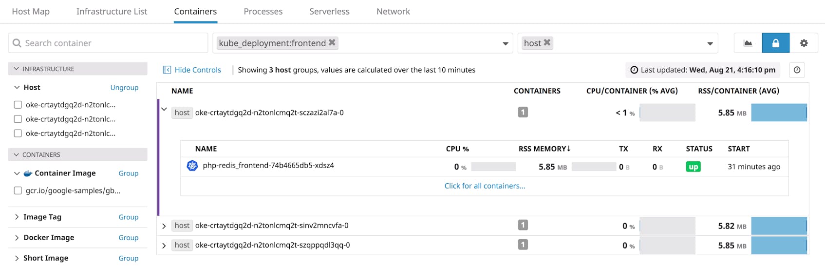 How to Monitor Oracle's Kubernetes Engine With Datadog | Datadog