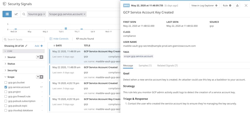 Best Practices for Monitoring GCP Audit Logs | Datadog