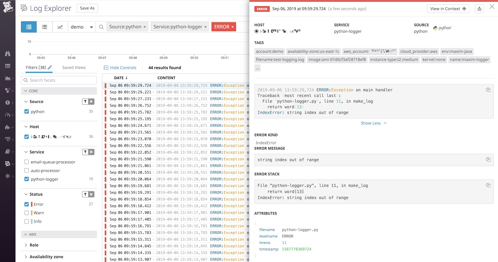 How to Collect and Manage All of Your Multi-Line Logs | Datadog